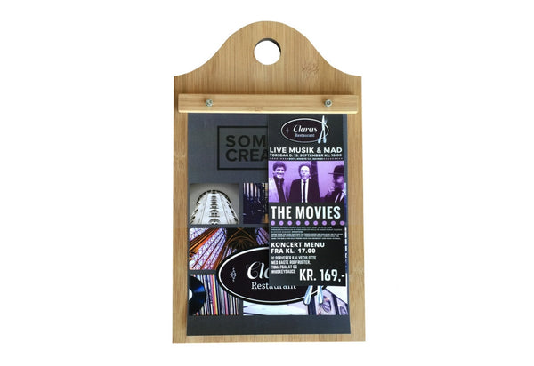 Menukort træ - Bambus - SOLBJERG | Cafeindretning